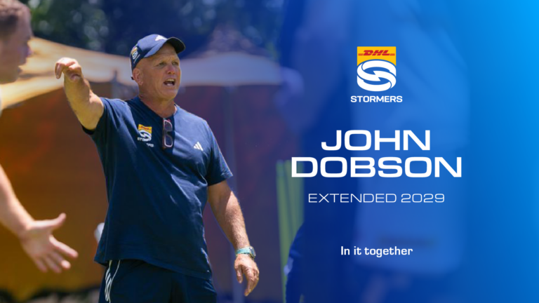Dobson all-in for Project 2029 | The Official Website for the DHL Stormers